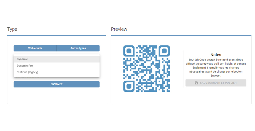 Unitag Documentation | Home of QR | QR Codes types